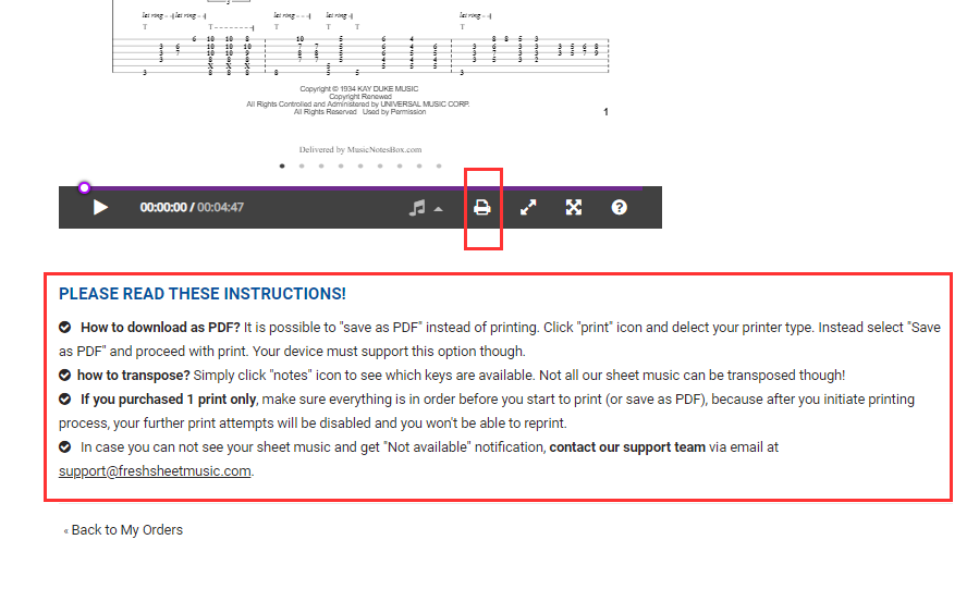 How To Save Sheet Music As PDF